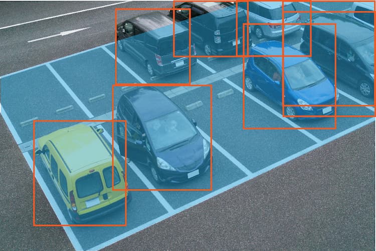 駐車場満空判定ソリューション| 映像解析AIプラットフォームSCORER(スコアラー)